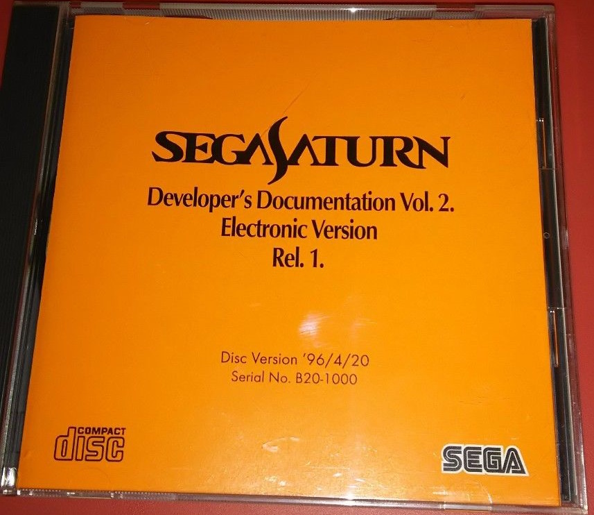 Development Tools/Software (Sega Saturn)